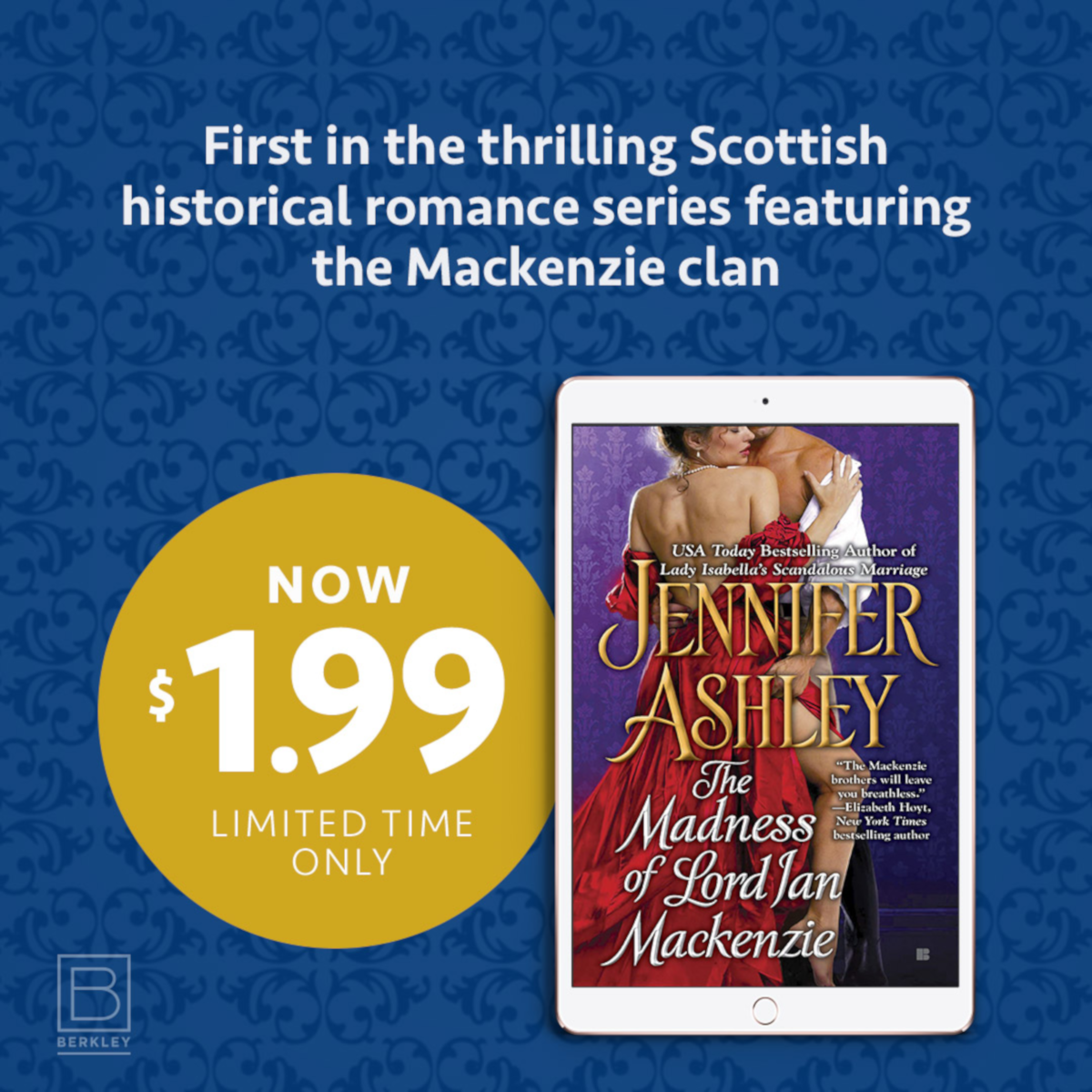 The Madness of Lord Ian is $1.99 today – Writing from My Heart